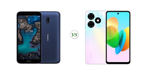 Nokia C1 Plus Vs Tecno Spark 20c Side By Side Specs Comparison