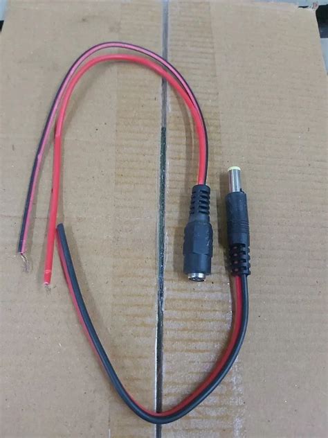 Dc Male Female Connector At ₹ 3 Piece Grand Road East Mumbai Id 2851563674630