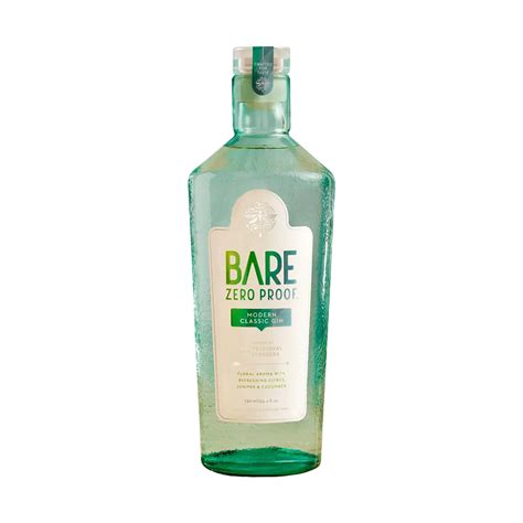 Bare Zero Proofs Modern Classic Non Alcoholic Gin The Zero Proof
