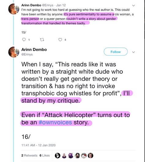 Isabel Falls Sci Fi Story “i Sexually Identify As An Attack Helicopter” Drew The Ire Of The