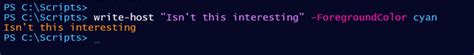 powershell color combos the lonely administrator