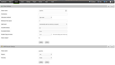 Advice On Mapping Shares Docker Containers Correctly Screenshots