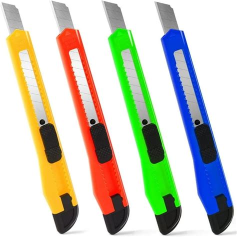 Nogis Retractable Utility Knives Versatile Box Cutter For Cartons