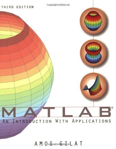 Matlab An Introduction With Applications Gilat Amos 9780470108772