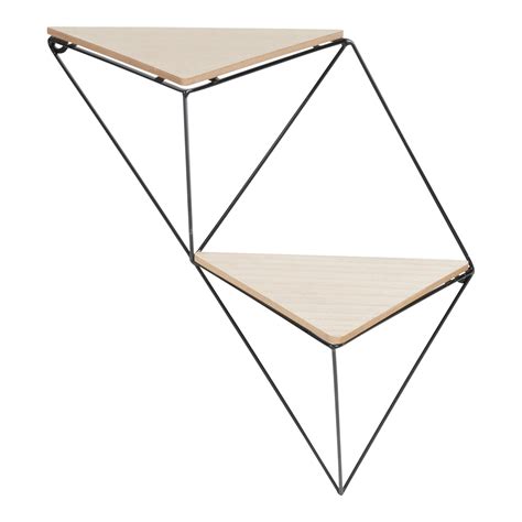 Double Triangular Shelf 47cm Man Sanctuary