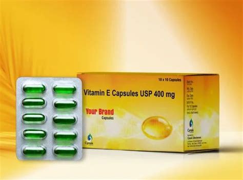 Tocopheryl Acetate Vitamin E 400mg Capsules 400 Iu At ₹ 700 Box In