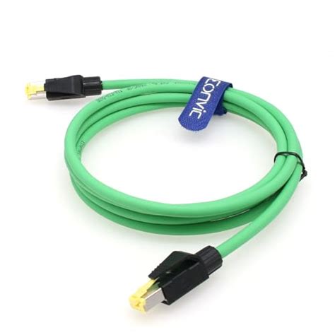 Eonvic RJ45 Male To RJ45 Male Gigabit Ethernet Cable Networks Cat 5e Shielded Cables For
