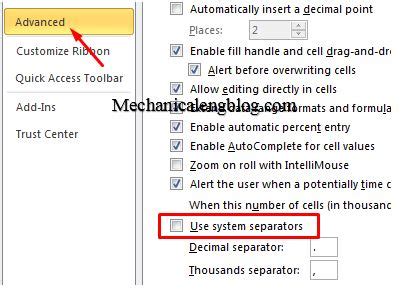 2 Ways To Convert Comma To Dot In Excel Mechanicaleng Blog