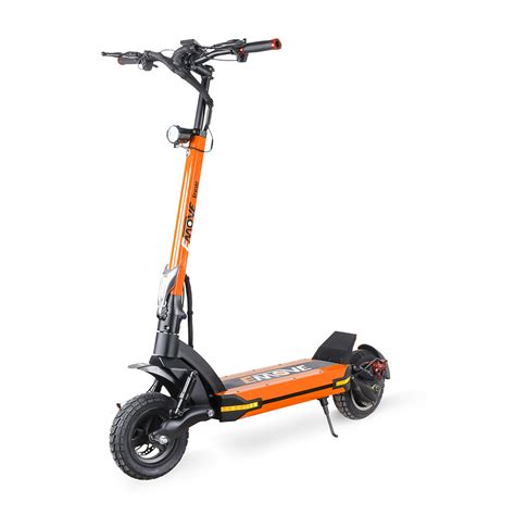 Emove Cruiser V2 52v Quad Suspension 62 Miles Long Range Orange
