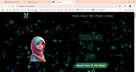 Nida Khurram On Linkedin Nextjs Webdevelopment Portfolioupdate Frontenddevelopment