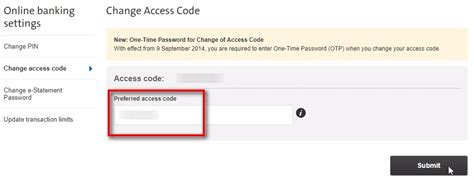 How To Change OCBC Access Code Singapore Bank Net