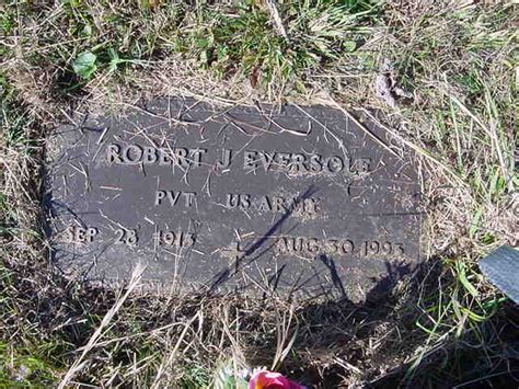 Robert James “bob” Eversole 1913 1993 Find A Grave Memorial