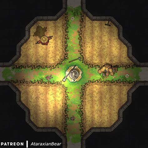 A Field Of Wheat In A Dungeon By Ataraxianbear On Deviantart