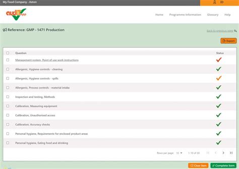Completing A GMP Inspection Techni K