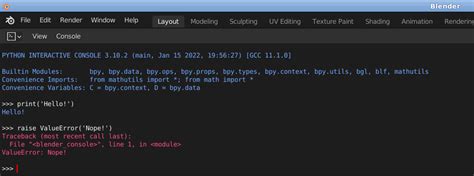 Blender API Basics Introduction To Scientific Visualization With Blender