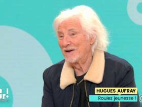 Hugues Aufray fait une touchante confidence sur sa femme Murielle, qui a 45 ans de moins que lui ...