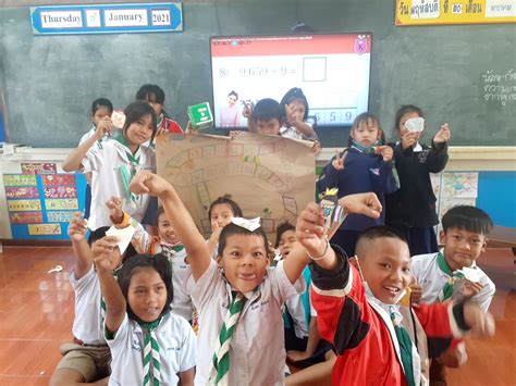 วิชา Coding กิจกรรม บันไดงูหรรษา 🐍 โรงเรียนบ้านหนองกุลา