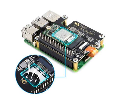 Raspberry Pi 5 Ai Kit Hailo8 26tops Pcie To M2 Nvme Hat Plus For Pi5