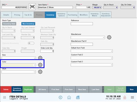 Add Color Options Exatouch Knowledge Base