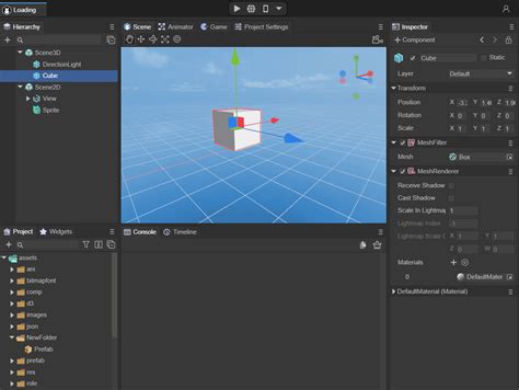 IDE Development Interface LayaAir3 3 Engine Documentation LAYABOX
