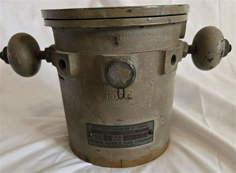 Us Navy Bureau Of Ships No 5 Compass Mark 2 Model Magnetic Compass