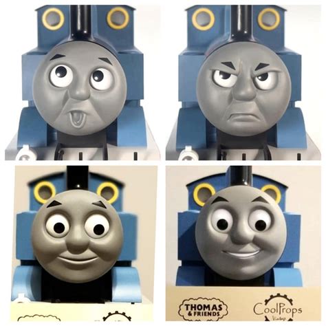 Thomas And Friends Faces Cgi Thomas Characters With Model Series