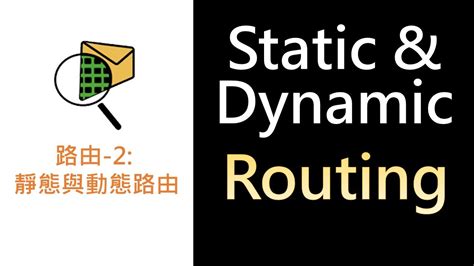 網路紮根概念28 補充：挑戰：靜態與動態路由 Youtube