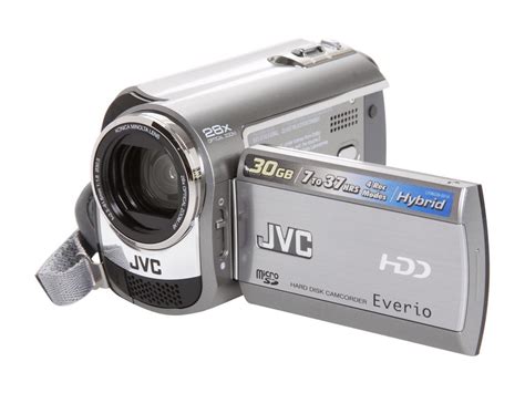 Refurbished Jvc Everio Gz Mg230 Silver 30gb Hdd Digital Camcorder