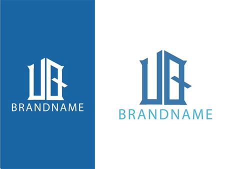 Premium Vector Modern Monogram Initial Letter Uq Logo Design Template
