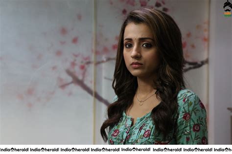 Trisha Photos As A Sexy Doctor From Her Upcoming Movie Set