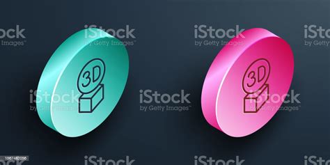 검은색 배경에 격리된 등색 선 등색 큐브 아이콘입니다 기하학적 큐브 솔리드 아이콘입니다 3d 정사각형 기호입니다 상자 기호입니다