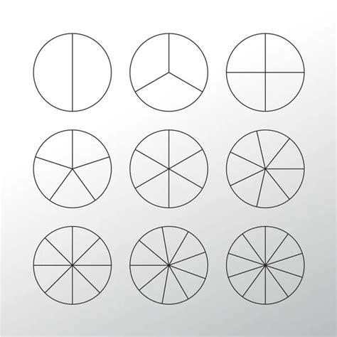 Circle Segments Vector Art Stock Images Depositphotos