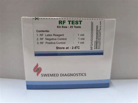 Swemed Rf Test Kit Blood At Best Price In Bengaluru Id 2854333286912