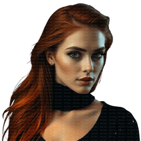 Femme Rousse Free Png Picmix