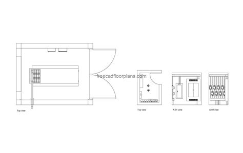 Electrical Room Free Cad Drawings Electrical Room Free Cad Drawings