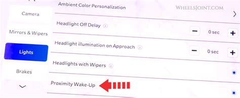 Proximity Wake Up Setting In Jeep Grand Cherokee