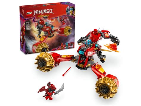 Lego® Ninjago® 71830 Kaiův Bouřný Jezdec A Robot Museum Of Bricks