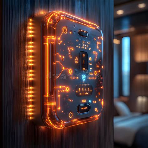 Futuristic Smart Home Control Panel 3d Illustration Stock Illustration Illustration Of Devices