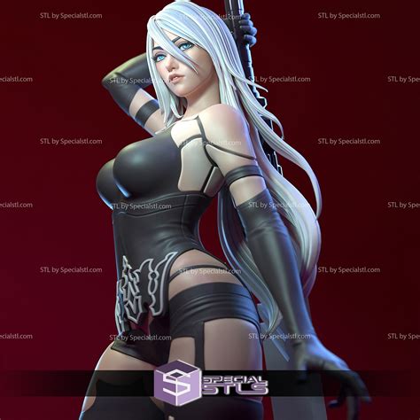 A High Detail Nier Automata D Printing Figurine SpecialSTL