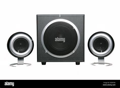 Stereo System Electronic Equipment Loudspeakers Sound High Tech Speaker