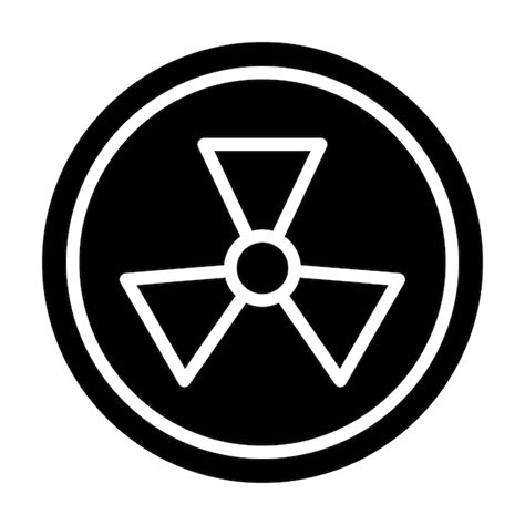 Premium Vector Nuclear Vector Illustration Style