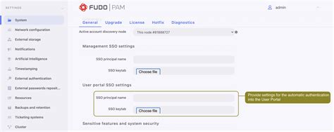 Single Sign On — Fudo Pam 52 System Documentation