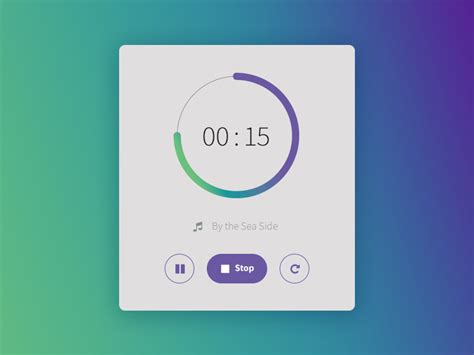 Timer Ui Inspiration Via Muzli By Muzli Muzli Design Inspiration
