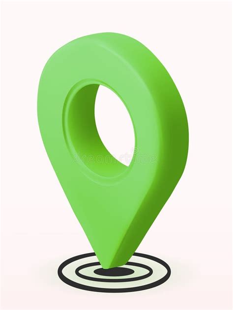 3d Vector Location Symbol Pin Icon Sign Or Navigation Locator Map