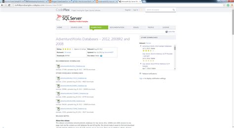 Adventureworks Database For Sql Server 2012 Sanfranciscogast