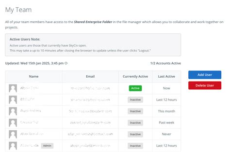 Structural Design Software Enterprise Account Skyciv