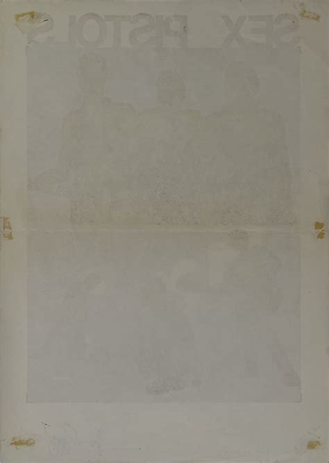 Lot 92 The Sex Pistols Original Jamie Reid Signed