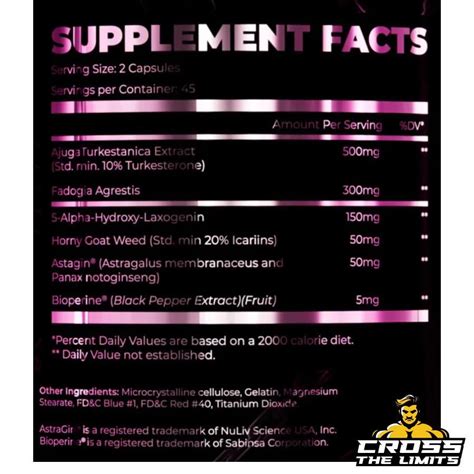 Dark Labs Raptor R Supplements