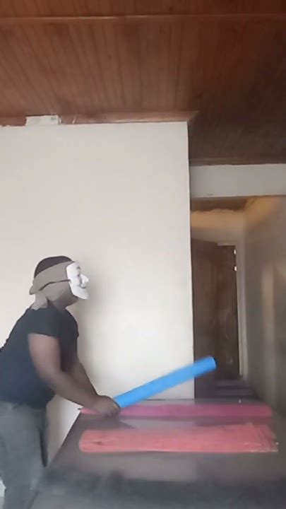 Blindfold Hitting Challenge Game Pt.2 - YouTube