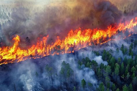 Innovating Aidriven Wildfire Prediction Models Tha Generative Ai Premium Ai Generated Image